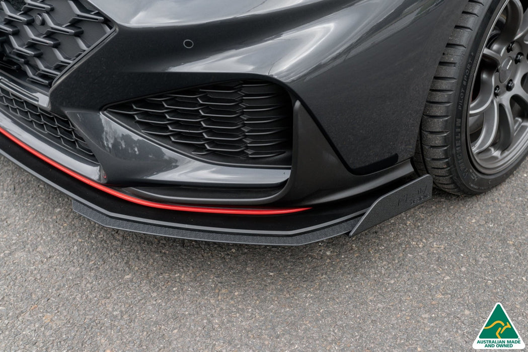 i30N Fastback PD FL 2022+ Front Lip Splitter & Reinforcement Brackets ...