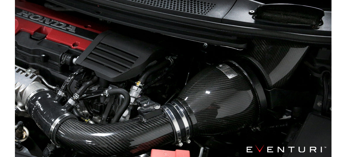 Eventuri - V2 FK2 Civic Type R RHD Carbon/Kevlar intake with upgraded ...