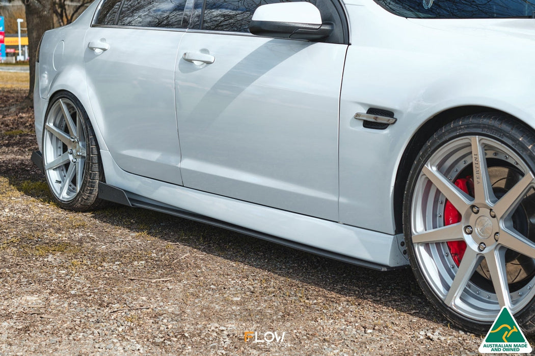 VE Commodore S2 Sedan Side Skirt Splitters (Pair)-Flow Designs — Harrys ...