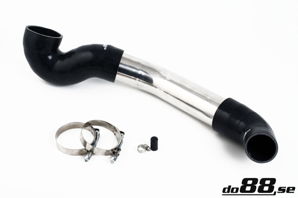 Volvo S60R V70R 04-07 Lower Intercooler pipe, Black — Harrys Euro