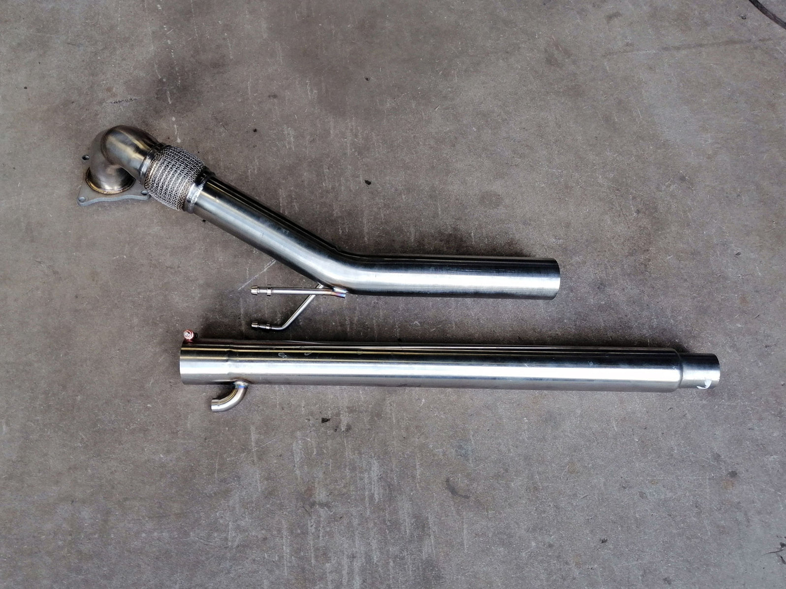 Volkswagen Golf R Mk6 3inch Stainless Steel Decat Downpipe — Harrys Euro