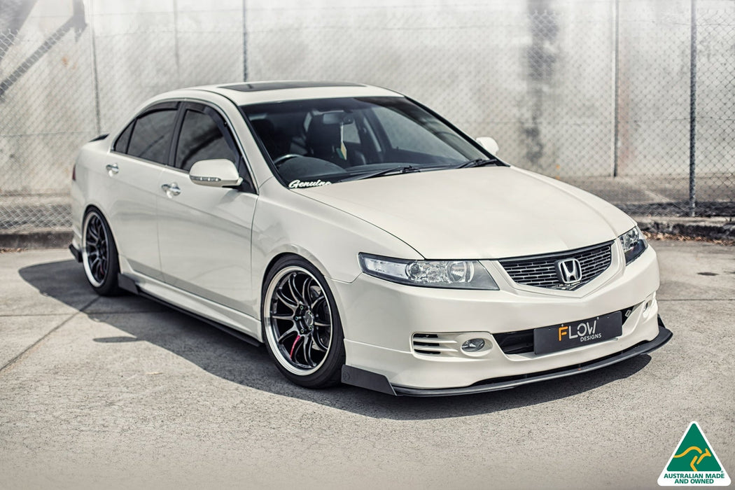 Honda Accord Euro CL7/CL9 Front Splitter V3-Flow Designs — Harrys Euro