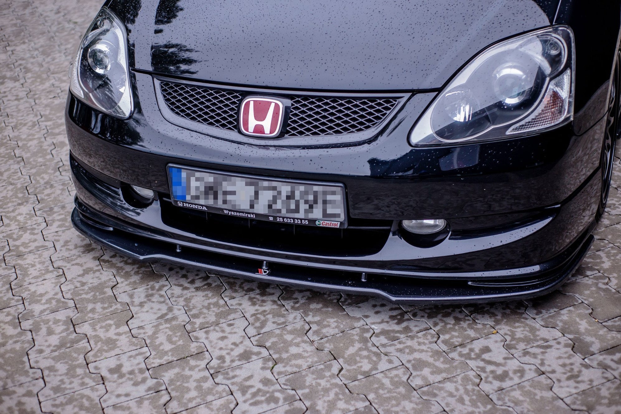 FRONT SPLITTER V.1 HONDA CIVIC EP3 (MK7) TYPE-R/S FACELIFT — Harrys Euro