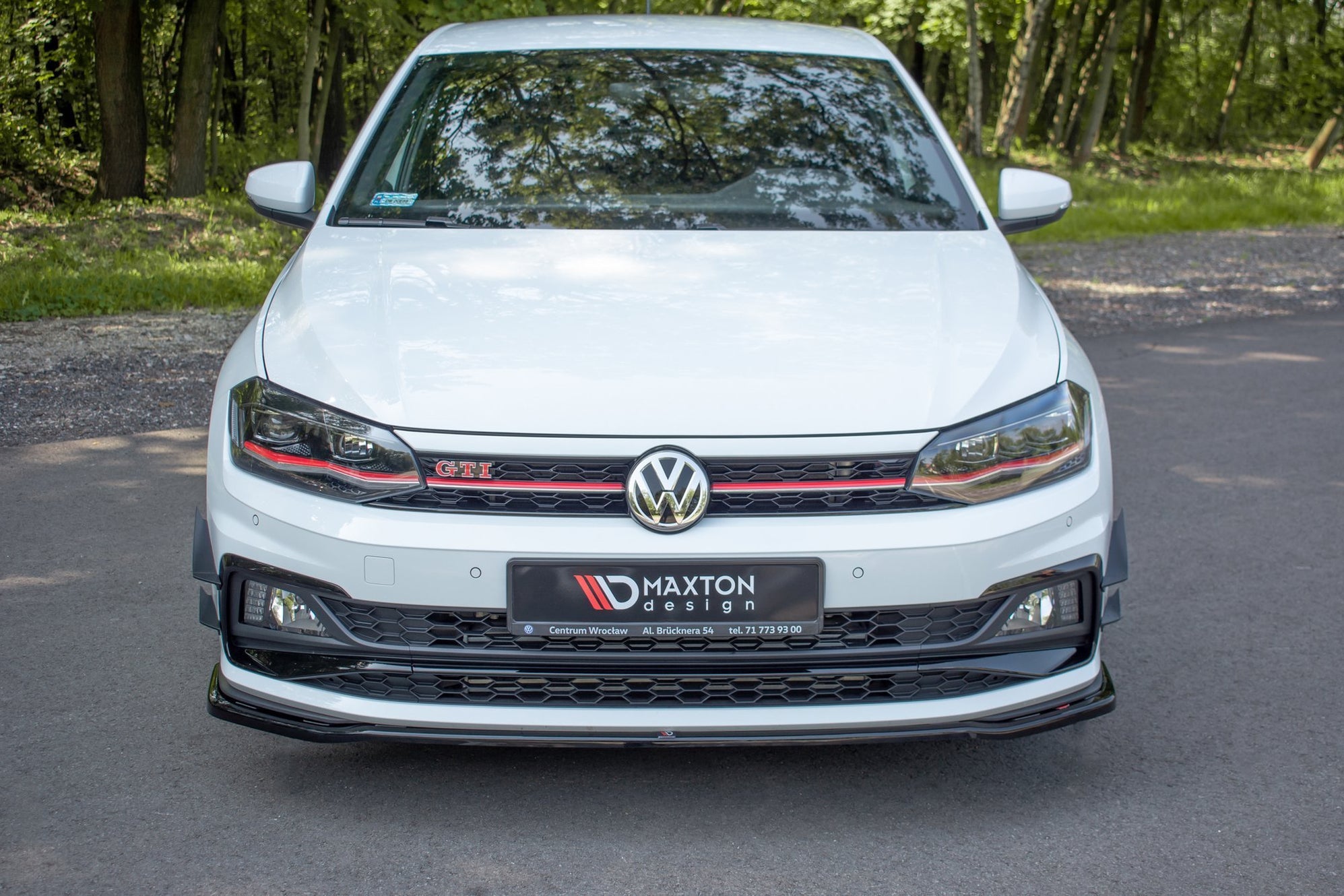 Front Bumper Wings (Canards) Volkswagen Polo GTI Mk6 — Harrys Euro