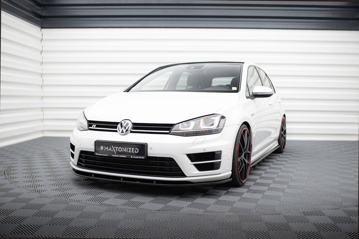 Front Splitter V.1 Volkswagen Golf R / R-Line Mk7 — Harrys Euro