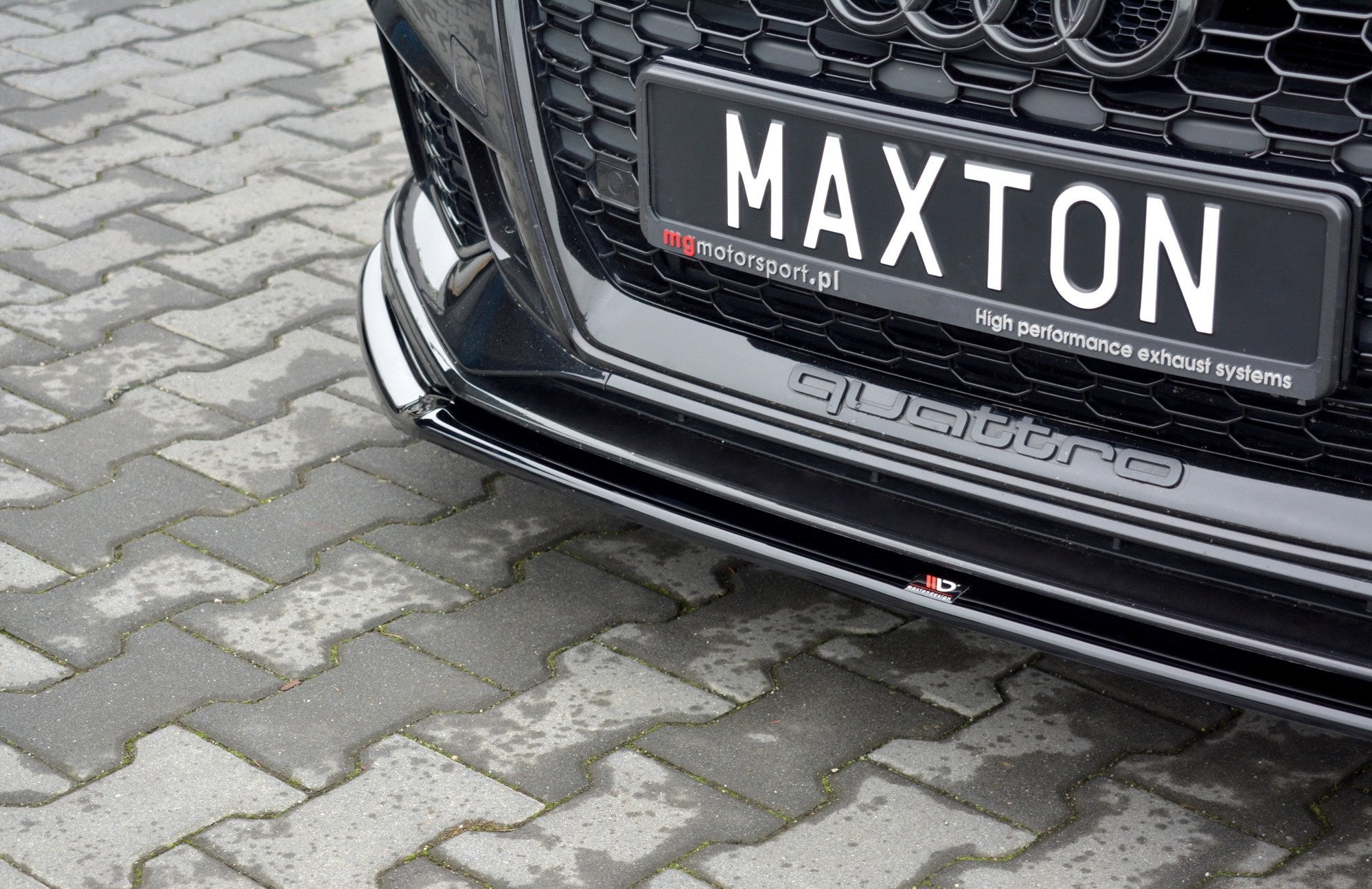 Front Splitter V.2 Audi RS3 Sportback 8V Facelift — Harrys Euro