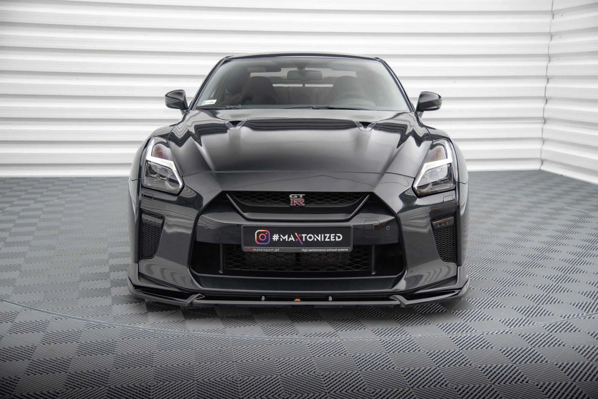Front Splitter V.2 Nissan GTR R35 Facelift — Harrys Euro
