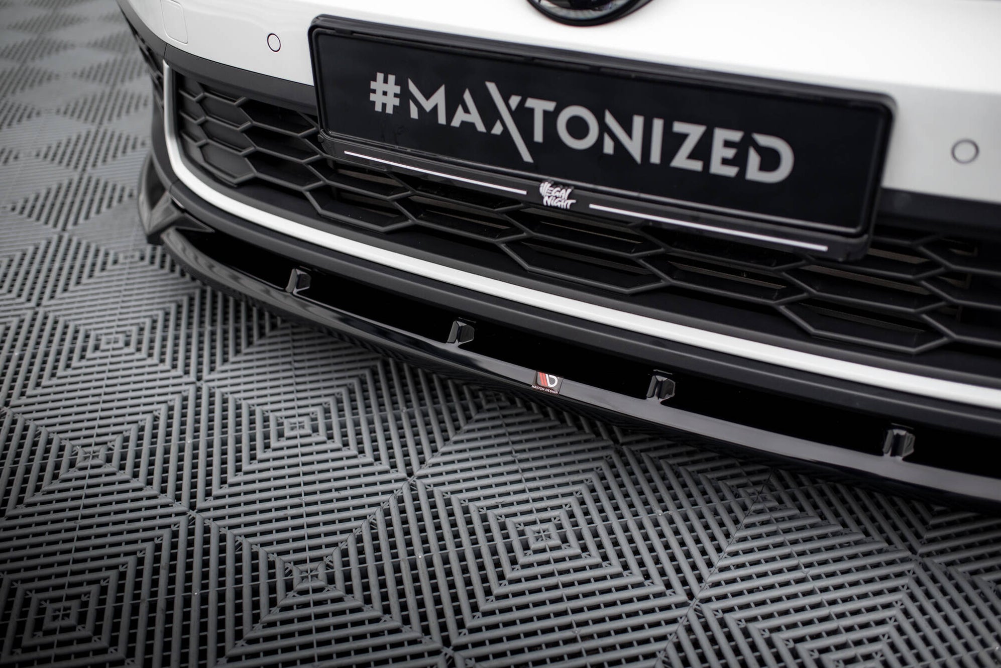 Front Splitter V.2 Volkswagen Polo GTI Mk6 Facelift — Harrys Euro