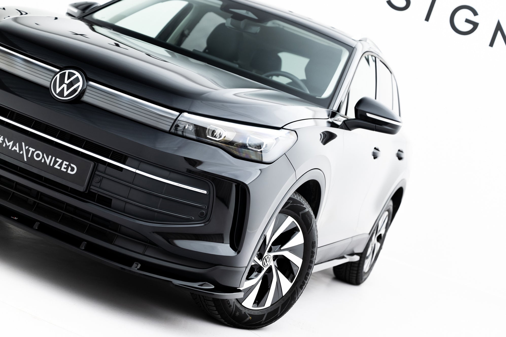 Front Splitter V.2 Volkswagen Tiguan Mk3 — Harrys Euro