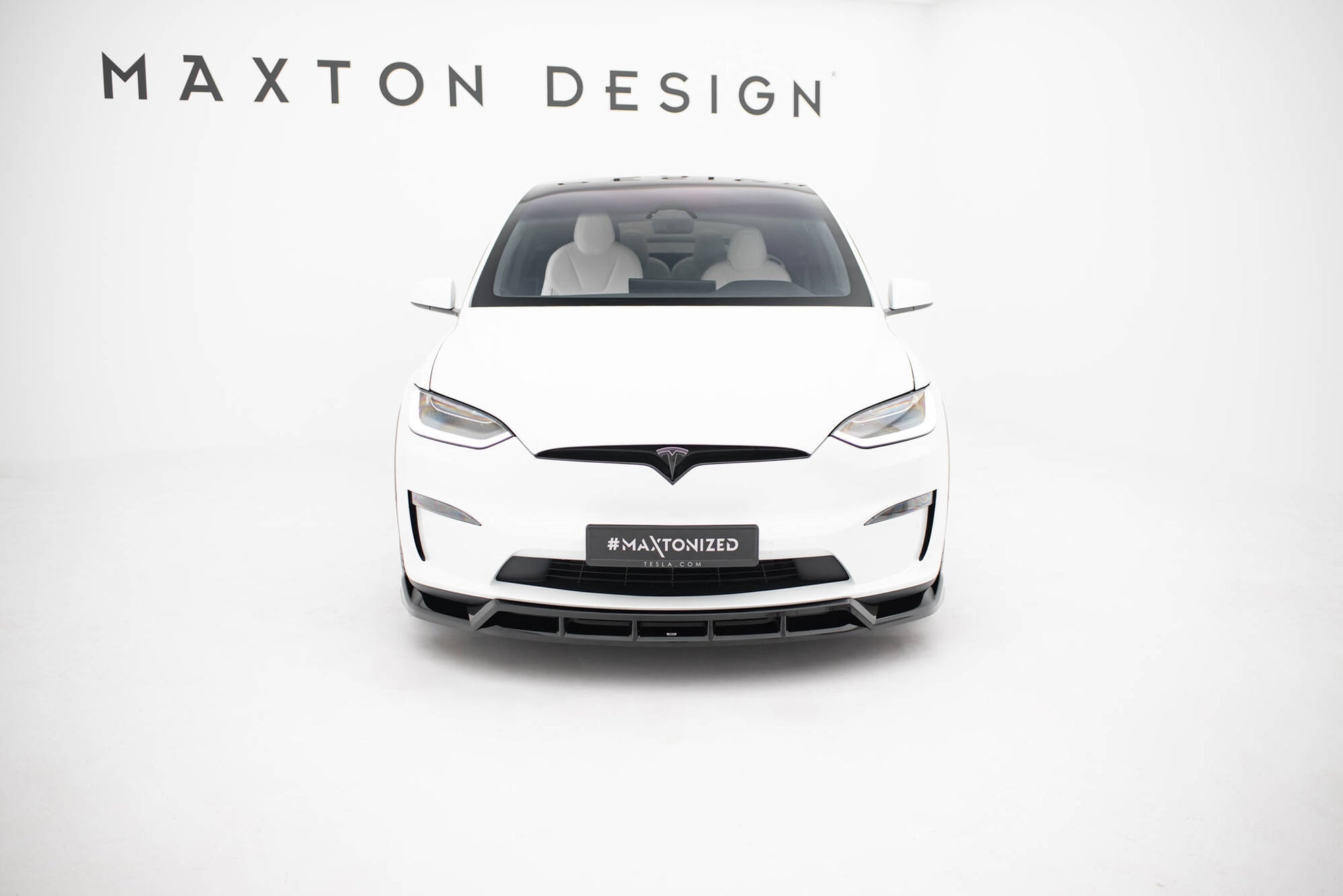 Front Splitter V.3 Tesla Model X Mk1 Facelift — Harrys Euro