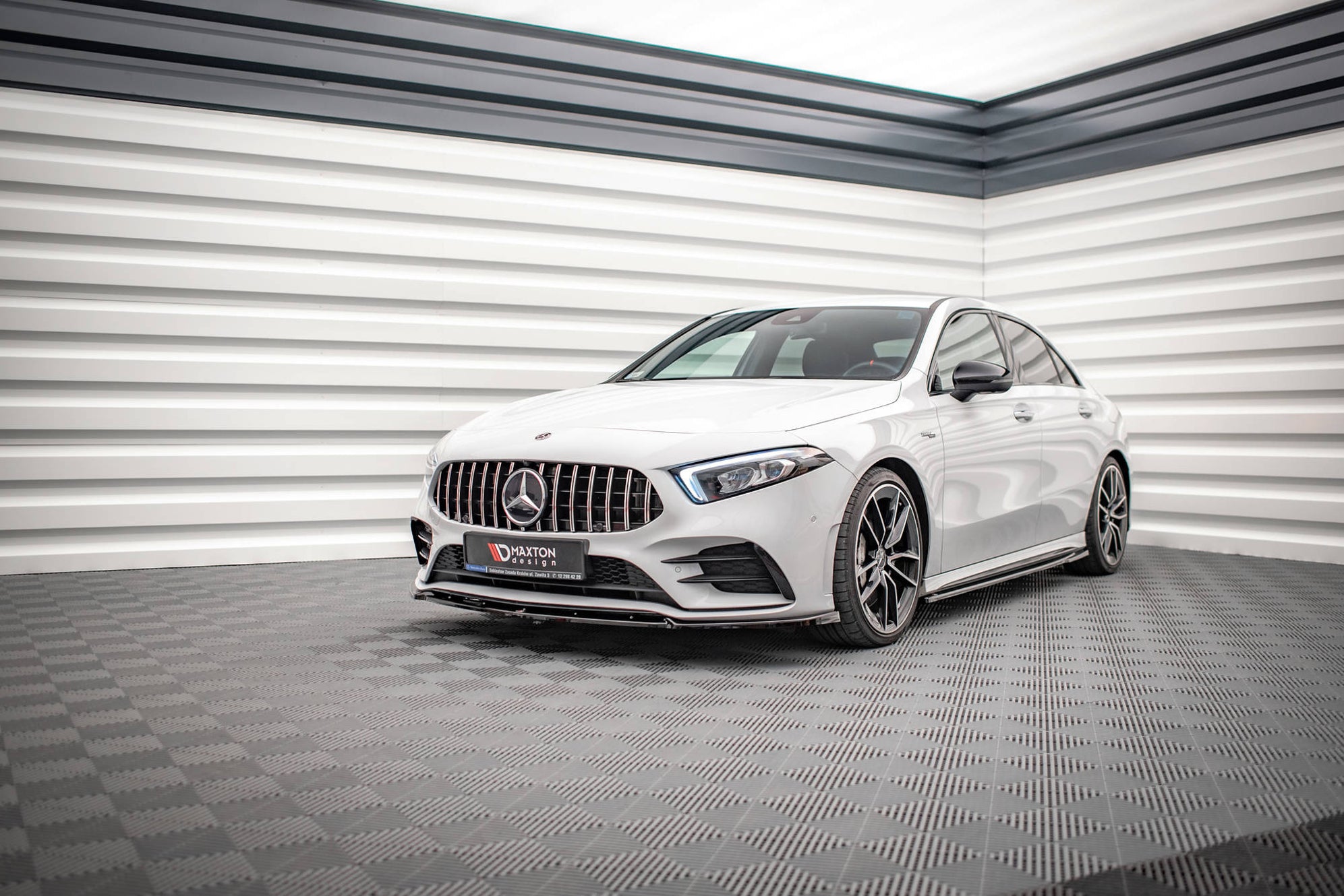 Front Splitter V.4 Mercedes A35 AMG / AMG-Line W177 — Harrys Euro
