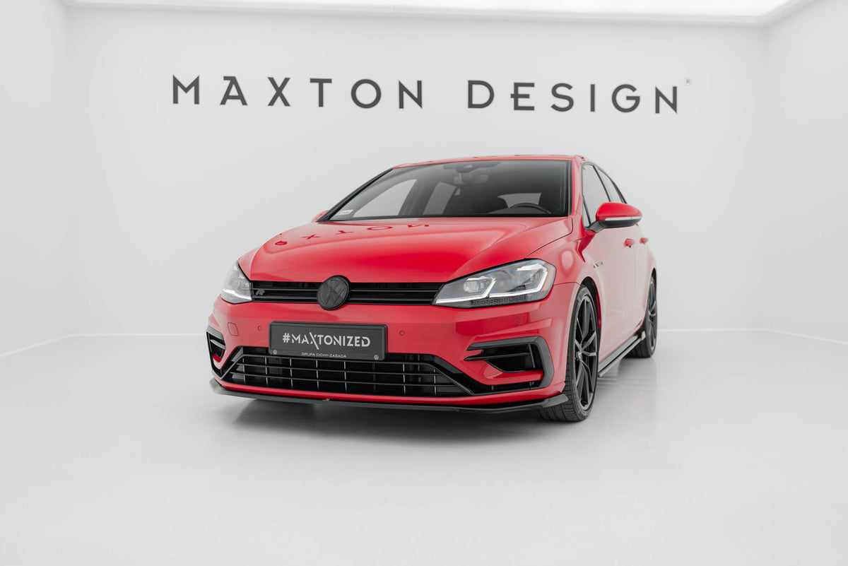 Front Splitter V.7 Volkswagen Golf R / R-Line Mk7 Facelift — Harrys Euro