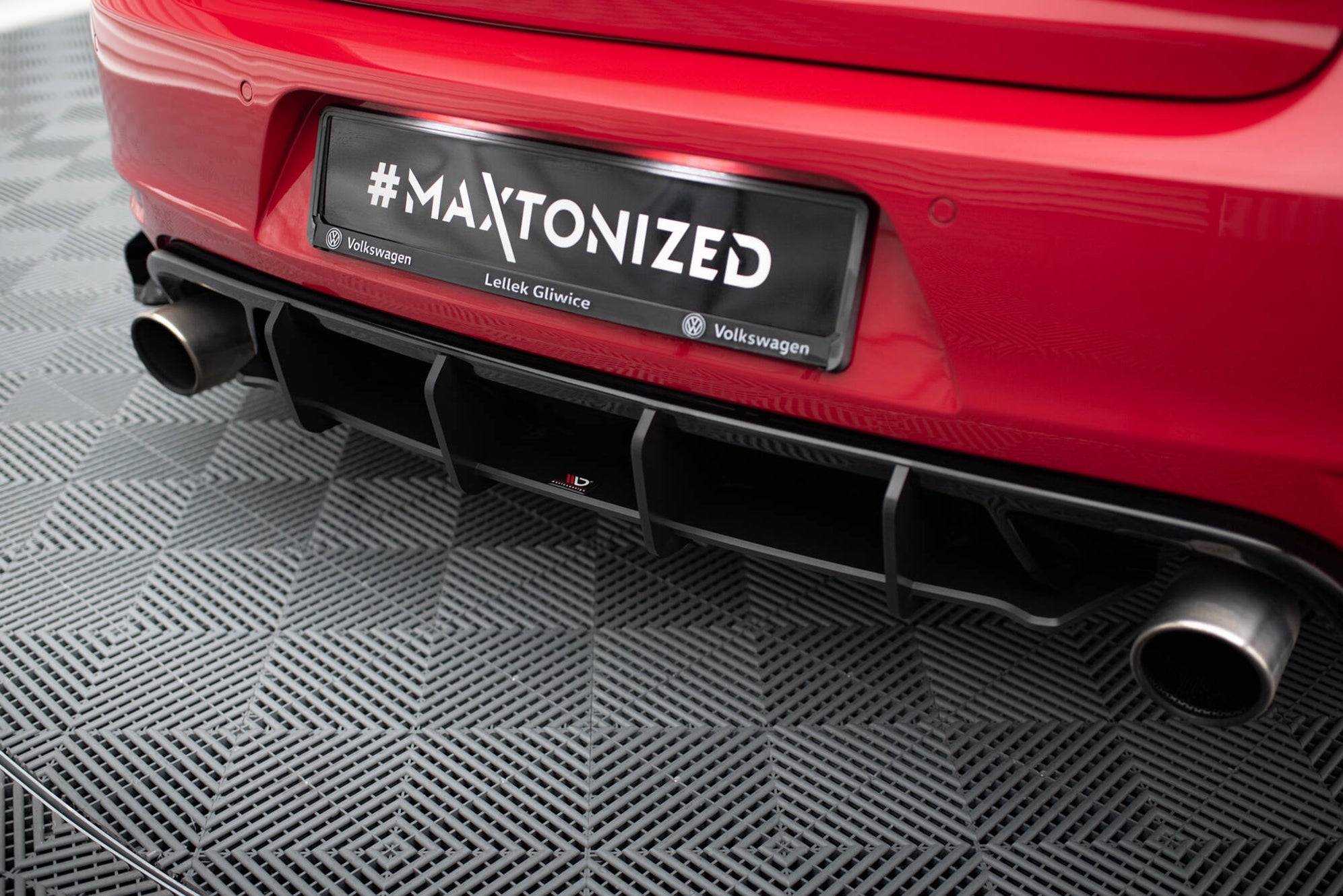 Racing Durability Rear Diffuser V.2 Volkswagen Golf GTI Mk6 — Harrys Euro