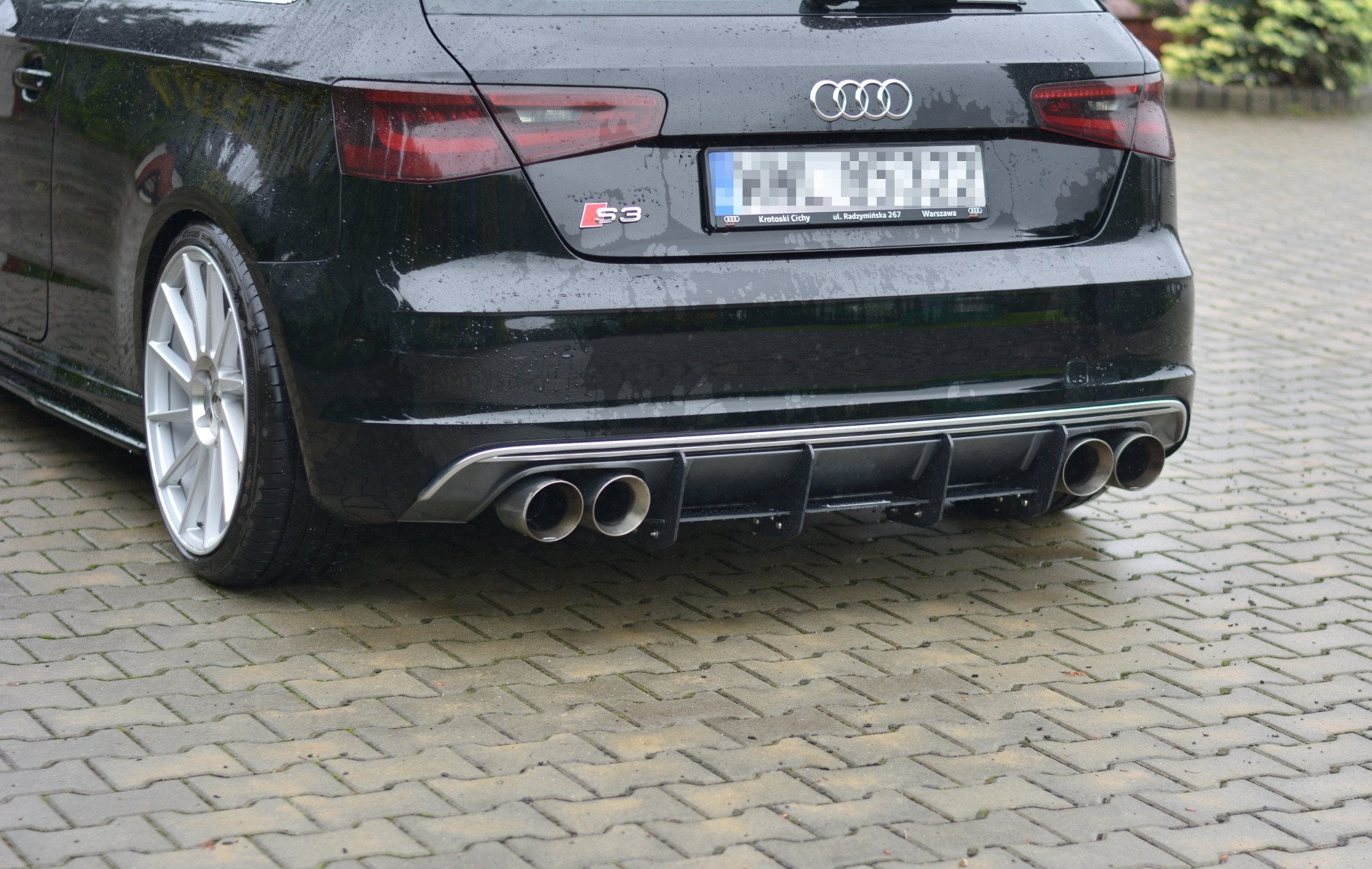 Rear Diffuser Audi S3 8V Hatchback / Sportback — Harrys Euro