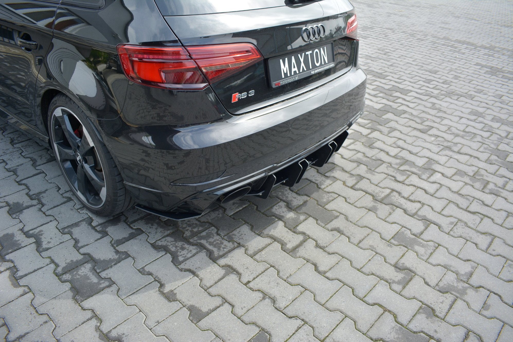 Rear Diffuser V.2 Audi RS3 8V FL Sportback — Harrys Euro