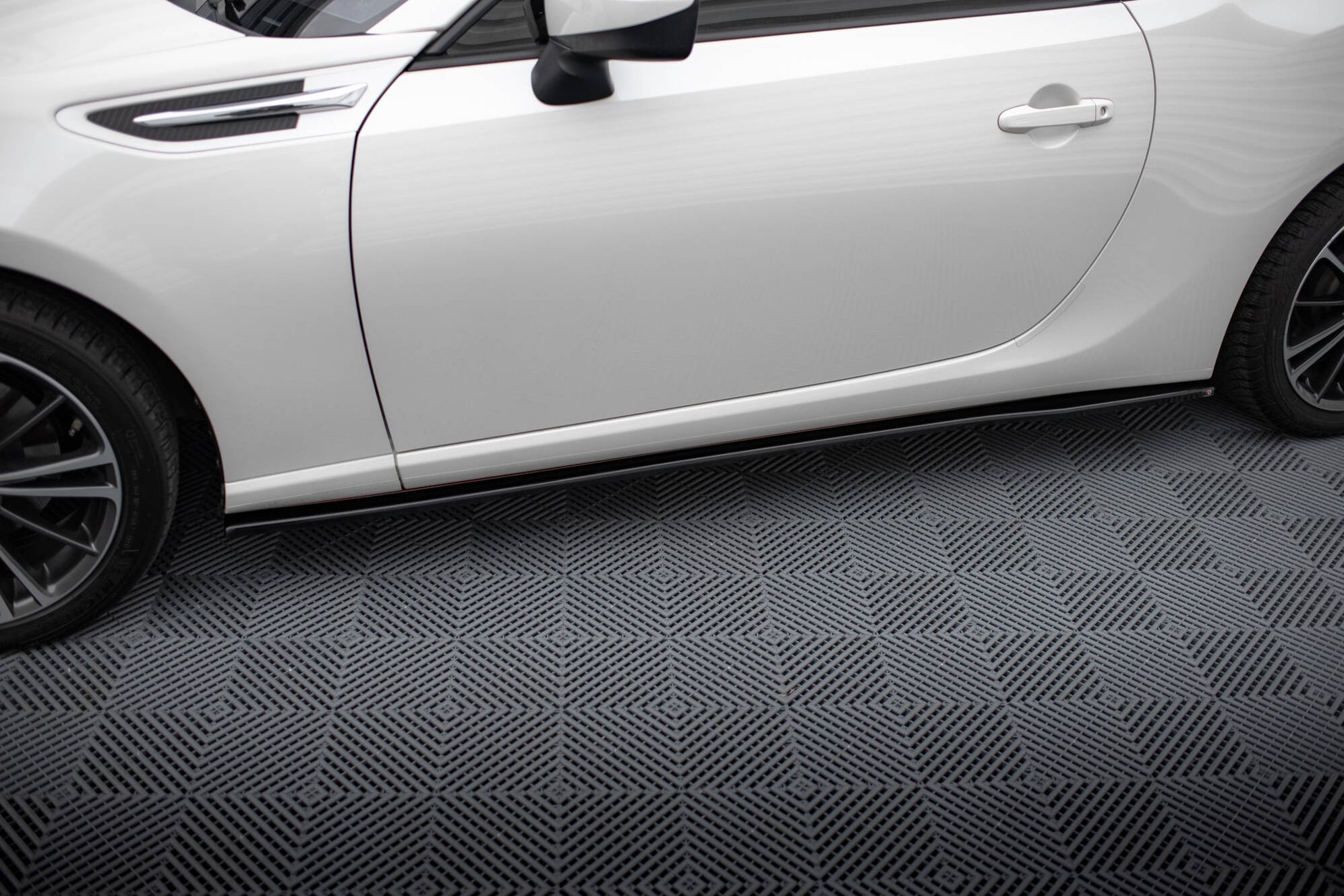 Side Skirts Diffusers V.1 Subaru BRZ Mk1 / Mk1 Facelift / Toyota GT86 ...