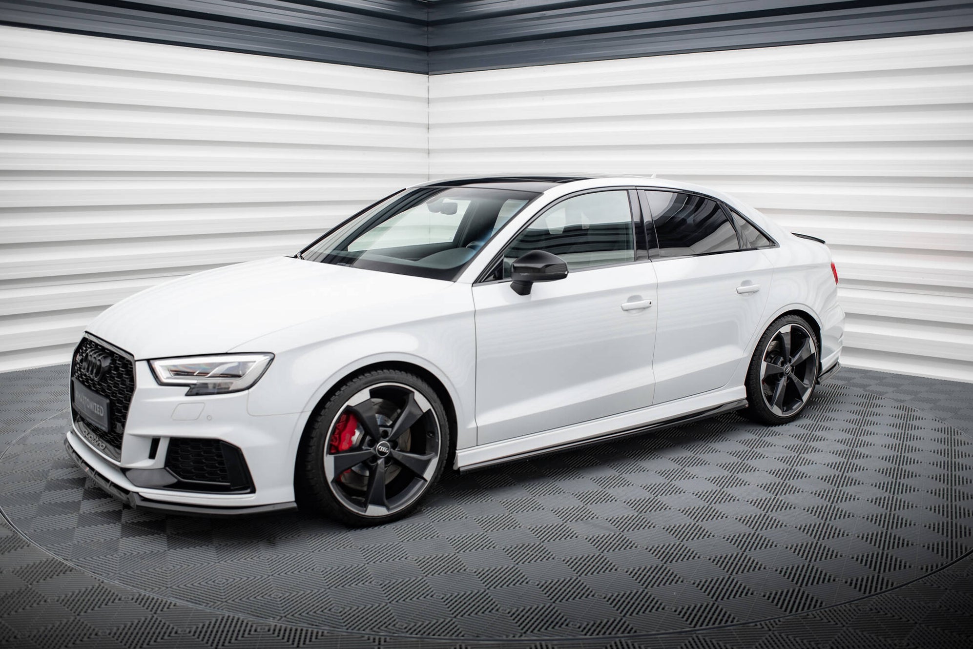 Side Skirts Diffusers V.2 Audi RS3 Sedan 8V Facelift — Harrys Euro
