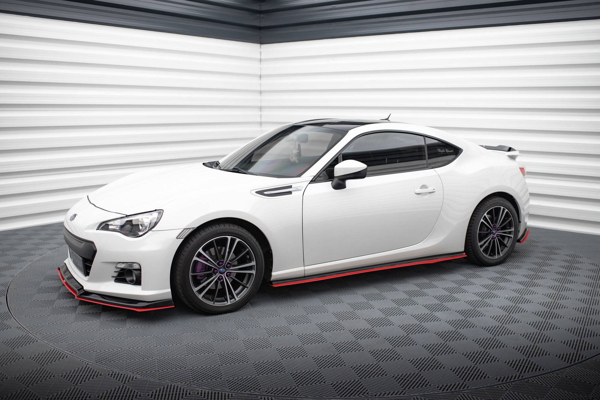 Side Skirts Diffusers V.2 Subaru BRZ Mk1 / Mk1 Facelift / Toyota GT86 ...