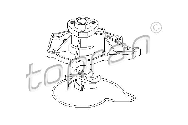 WATER PUMP | 06E121018D — Harrys Euro