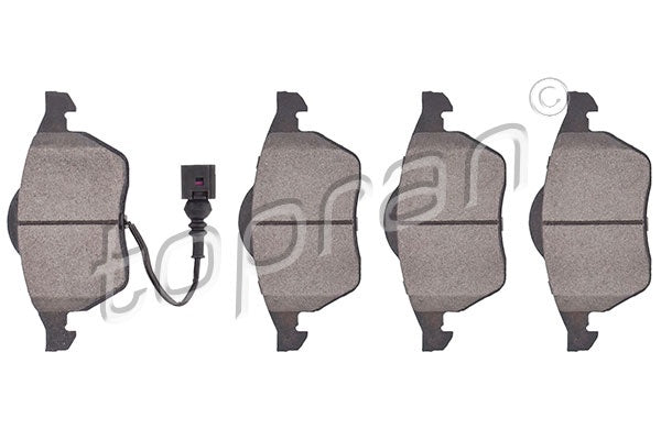 FRONT BRAKE PAD SET | 1J0698151M — Harrys Euro