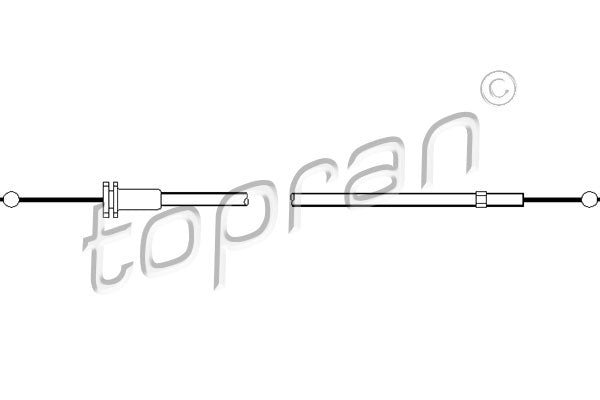 BONNET RELEASE CABLE | MK3 | 1H1823531 — Harrys Euro