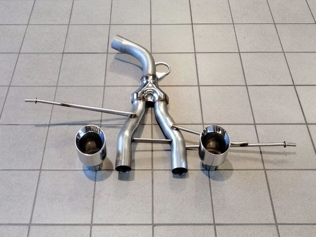 ZAUSTWORX | MK5 GTI | R32 STYLE REAR SILNCER DELETE — Harrys Euro